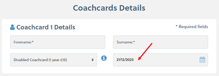 How do I renew my coachcard?