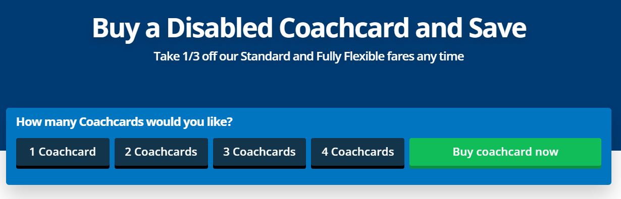 How do I purchase a Senior Coachcard online?