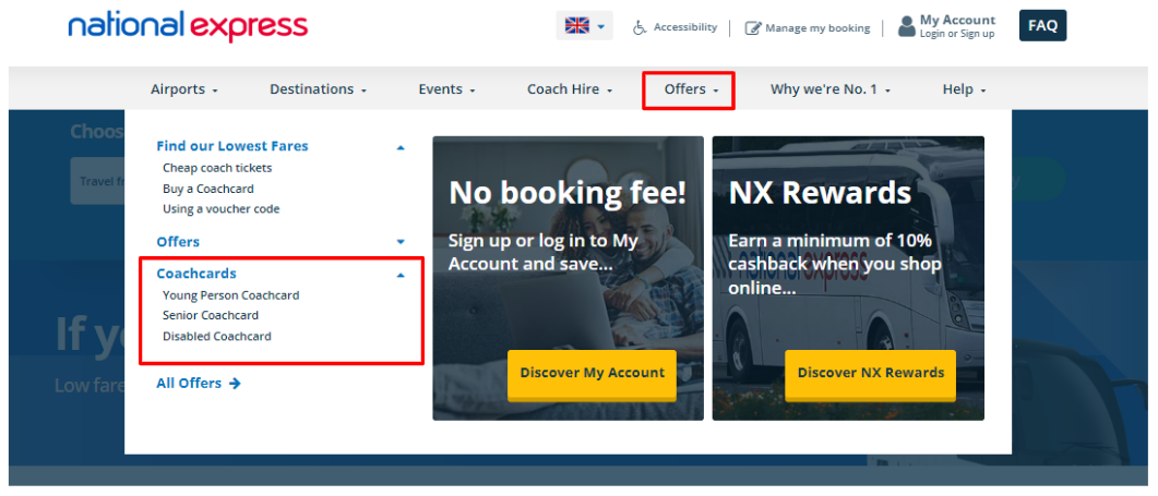 How can I buy a Coachcard?