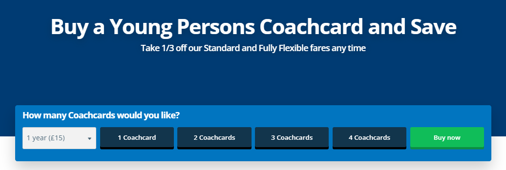 How can I buy a Coachcard?