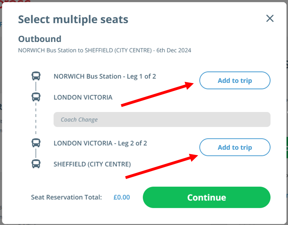 Can I book a specific seat on board?