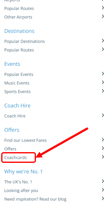 How do I purchase a Senior Coachcard online?